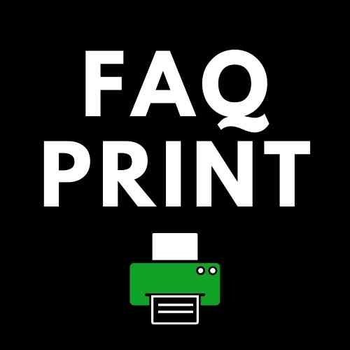 faq print