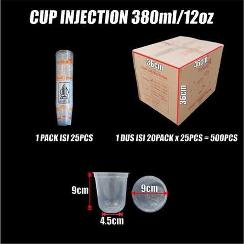 cup injection 380ml 12oz dus 500pcs thinwall cup injection oval ...